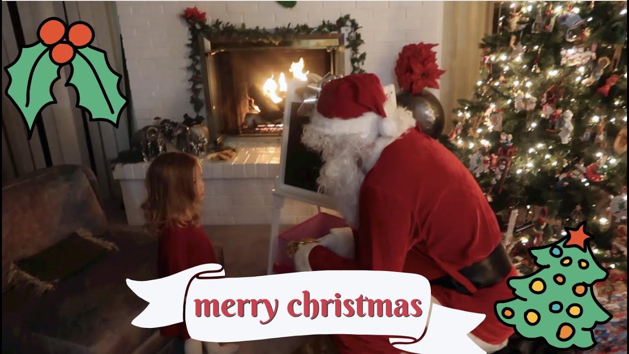 SANTA CAME TO OUR HOUSE! Christmas 2022 - YouTube