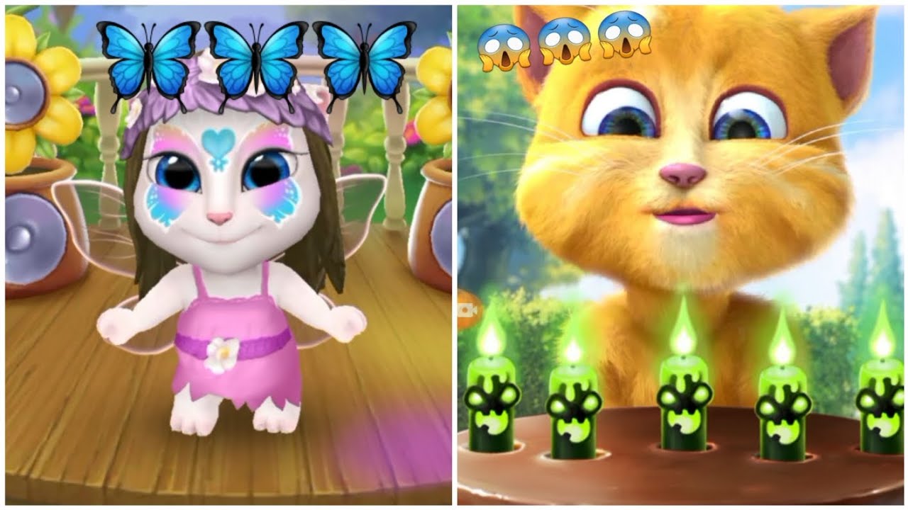 talking ginger#talking angela - YouTube