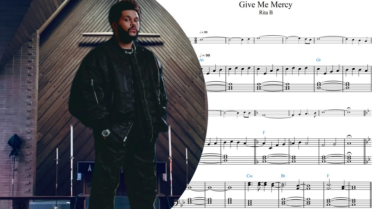 The Weeknd — Give Me Mercy — Piano Sheet Music - YouTube
