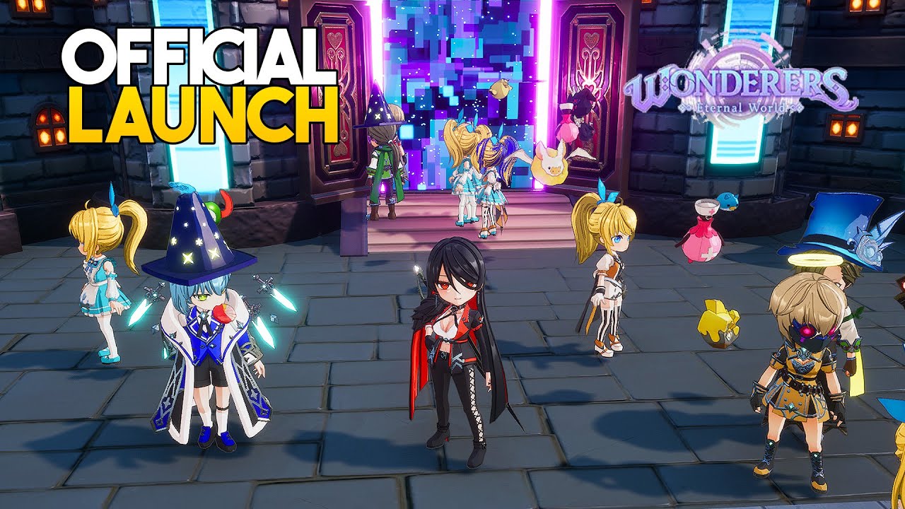 Wonderers Eternal World | New MMORPG Gameplay Official Launch (Mobile ...