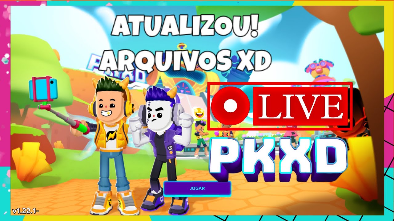 PK XD - ARQUIVOS XD! LIVE!!! #pkxd #live #aovivo - YouTube