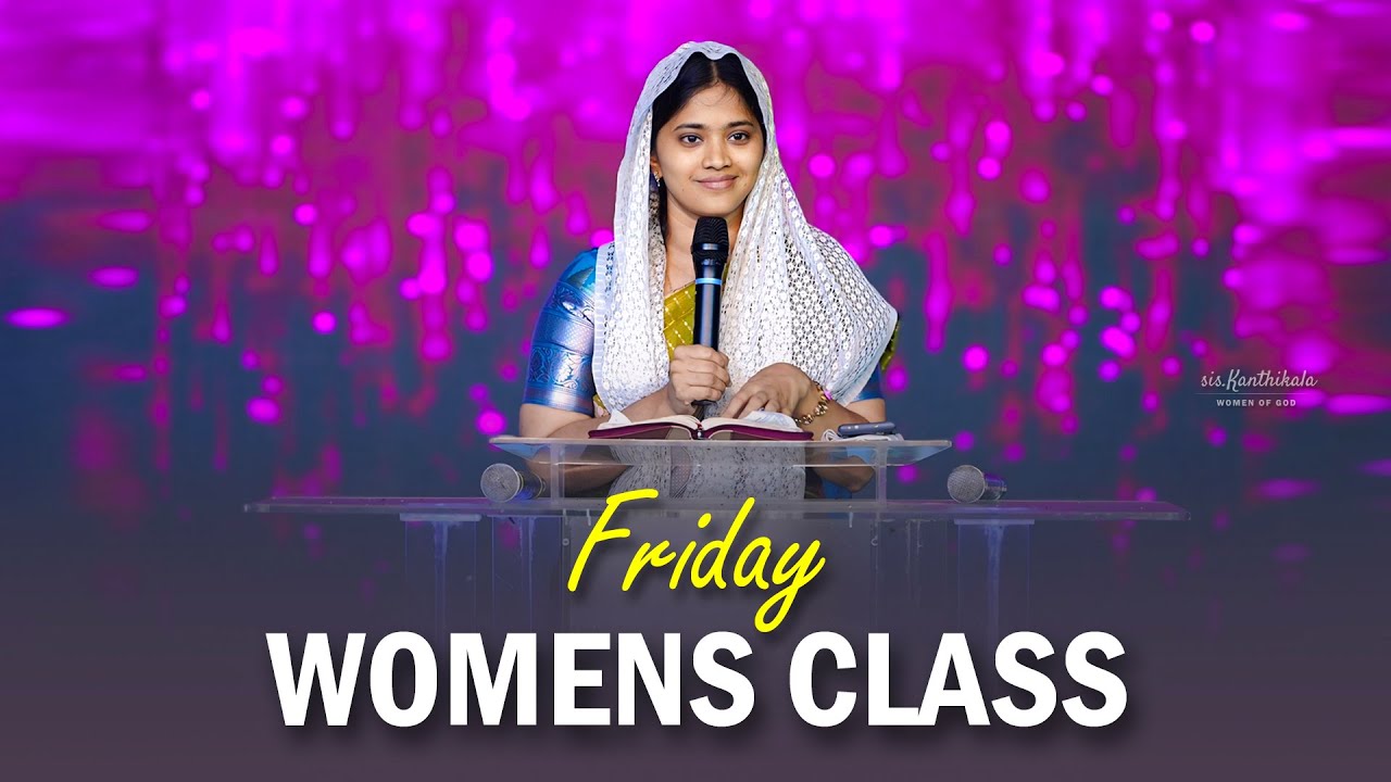 🔴LIVE | FRIDAY WOMENS CLASS | KANTHI KALA OFFICIAL - YouTube