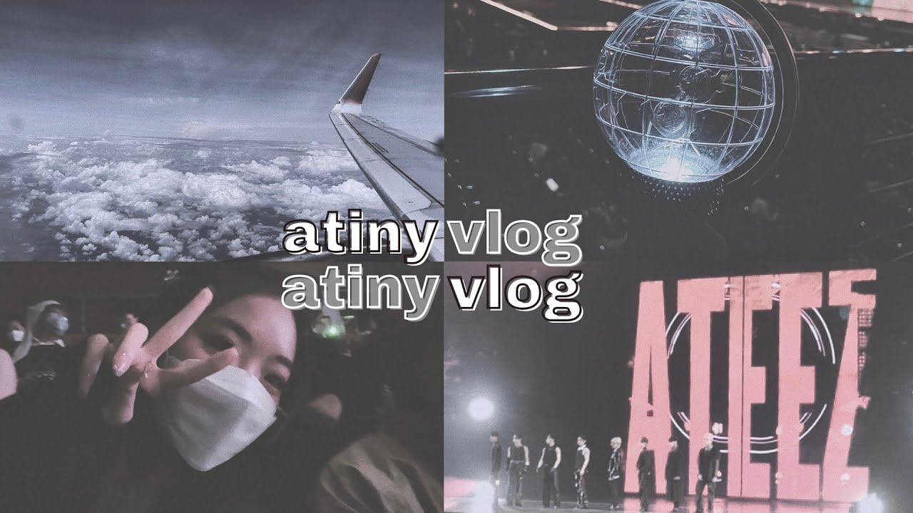 [에이티니 브이로그/ATINY VLOG] ATEEZ kcon thailand 2023 day 1 & 2 .𖥔 ݁ ˖ - YouTube
