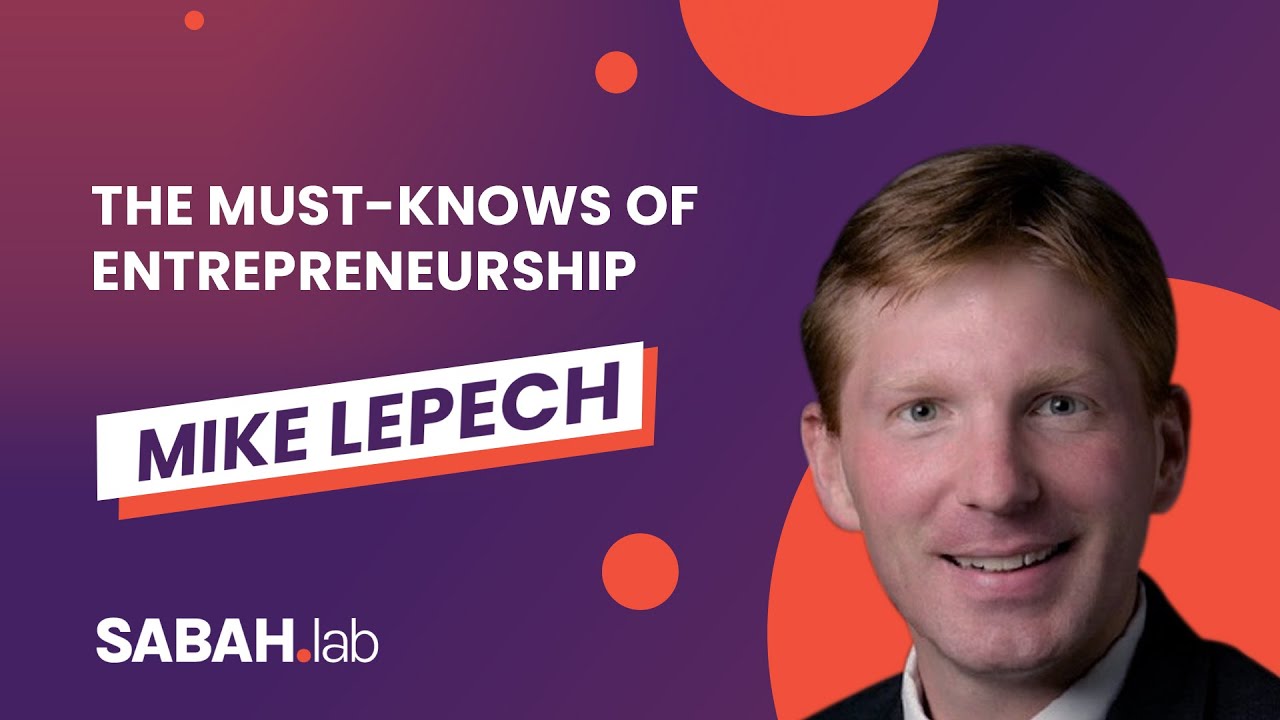 Mike Lepech about the must-knows of entrepreneurship - YouTube