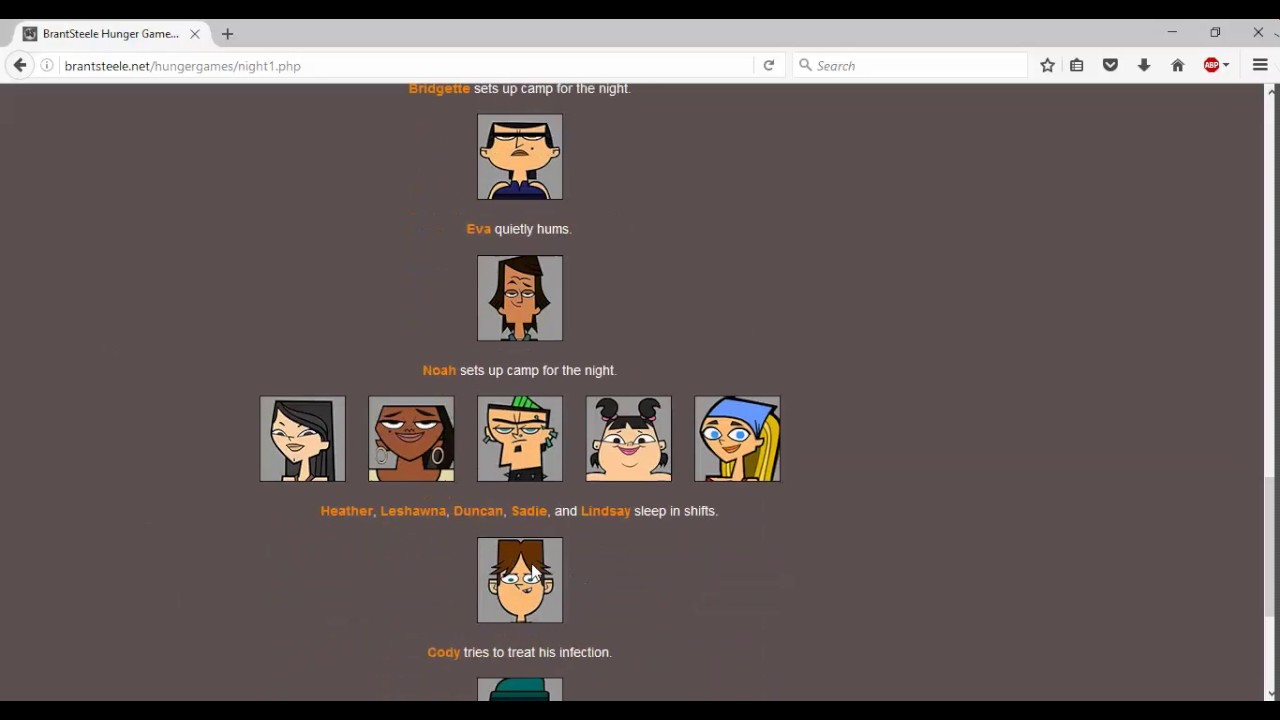 Hunger games simulator EP5: Season 1 cast arena | CHRIS IS A BOSS - YouTube