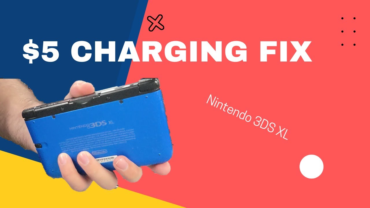 Replace the Charging Port on your DS cheap | 3DS XL Dissassembly and ...