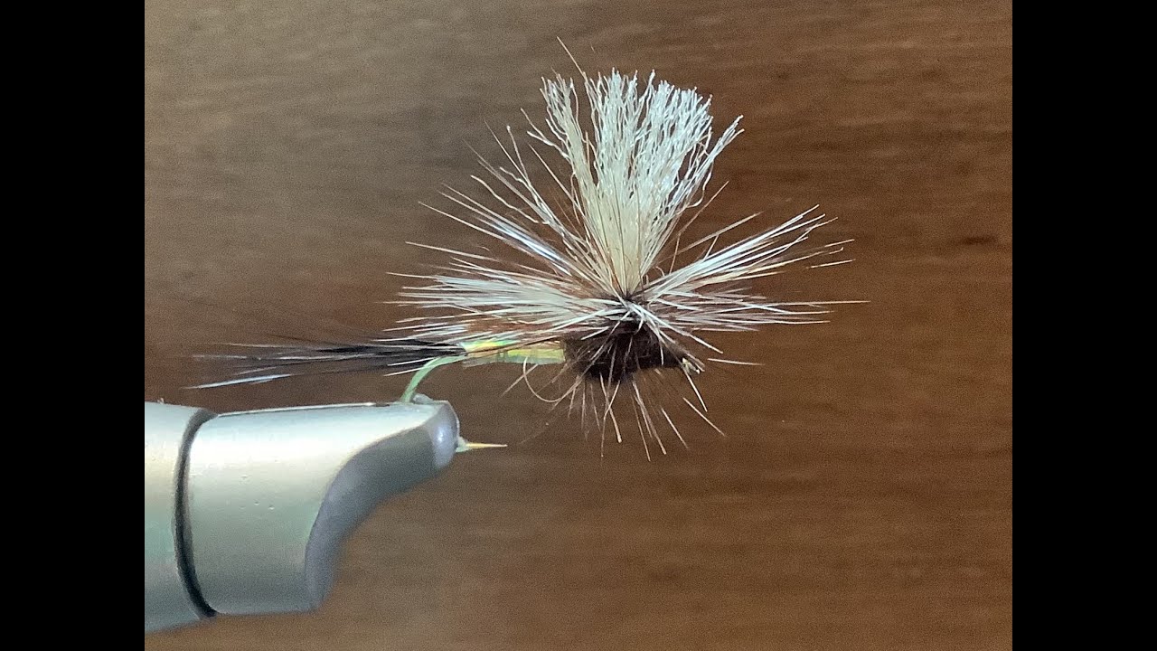 Fly tying an Opal Drake - YouTube