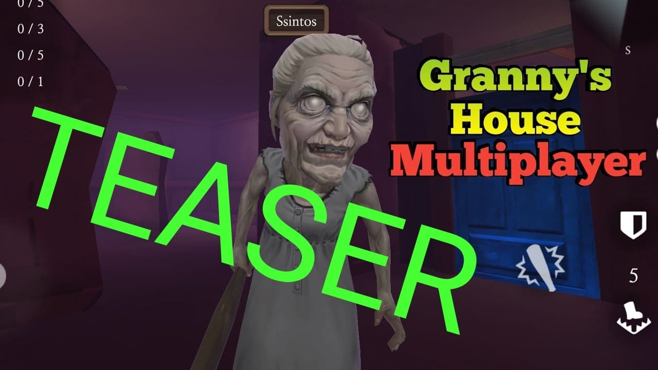 Granny's house multiplayer - TEASER - YouTube