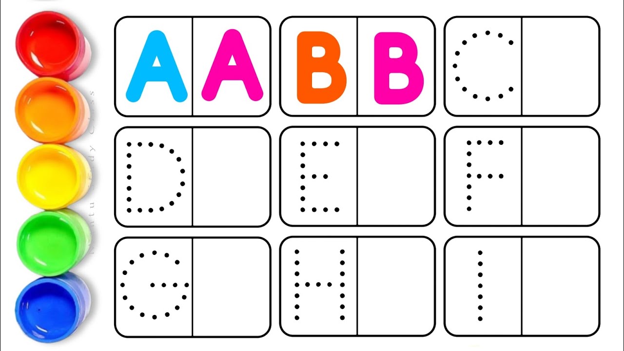 alphabet | abcd | a for apple b for ball | Mantu Study Class | 354 ...