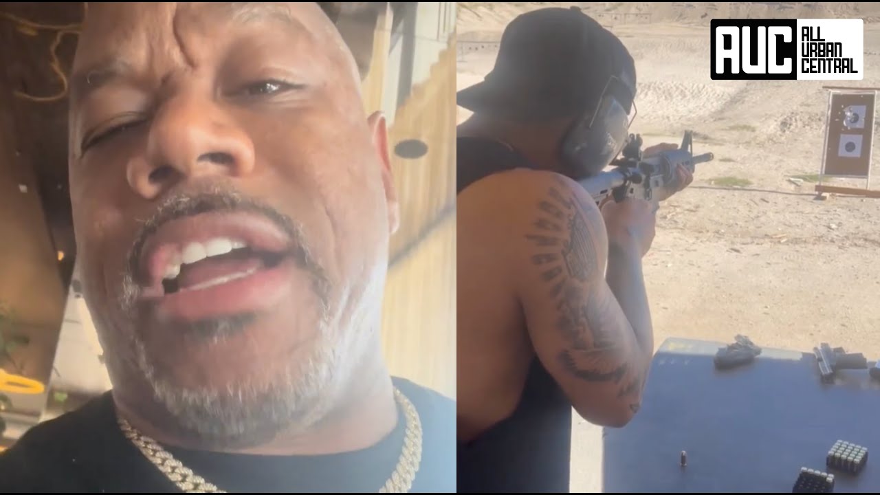 Wack 100 Takes His Son To The Range To Learn How To Keep Family Safe ...