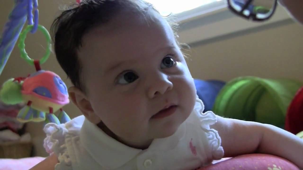 Anna Tummy Time - YouTube