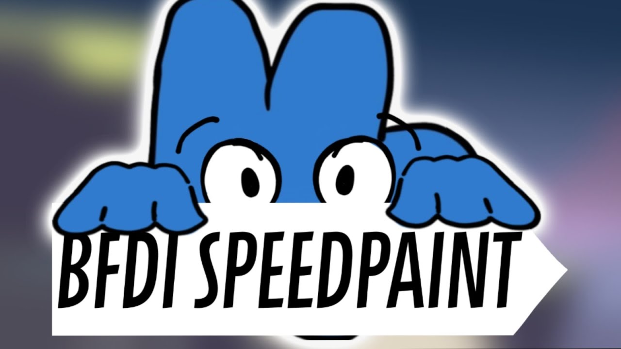 Four and X | BFDI Speedpaint | Day 1 - YouTube