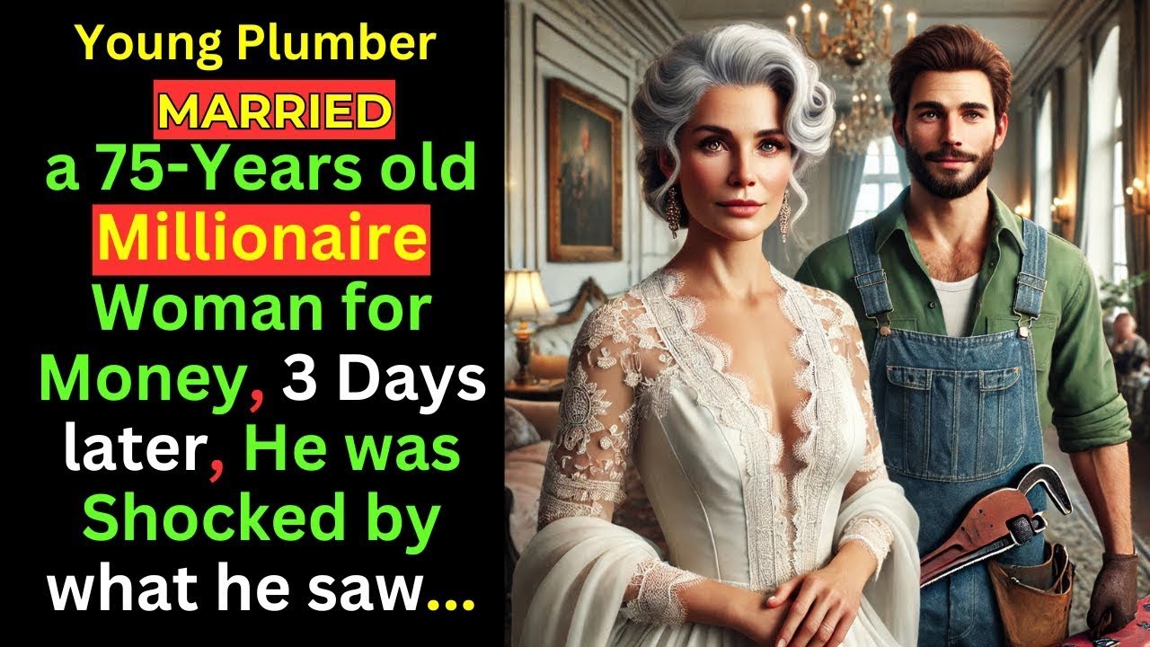 story of infidelity | A 75-year-old millionaire woman marries a young ...