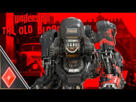 GIANT ROBOT DOG GUARDING THE EXIT | Wolfenstein: The Old Blood #10 ...