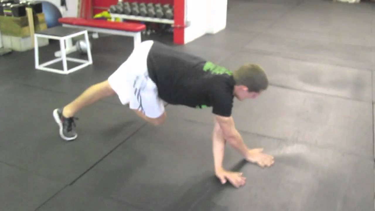 Cross Bear Crawl (sideways) Marshfield Belley Fitness - YouTube