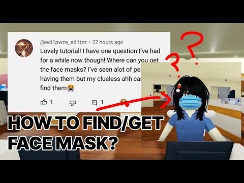 HOW TO FIND/GET FACE MASKS? // Roblox CNA Simulator - YouTube