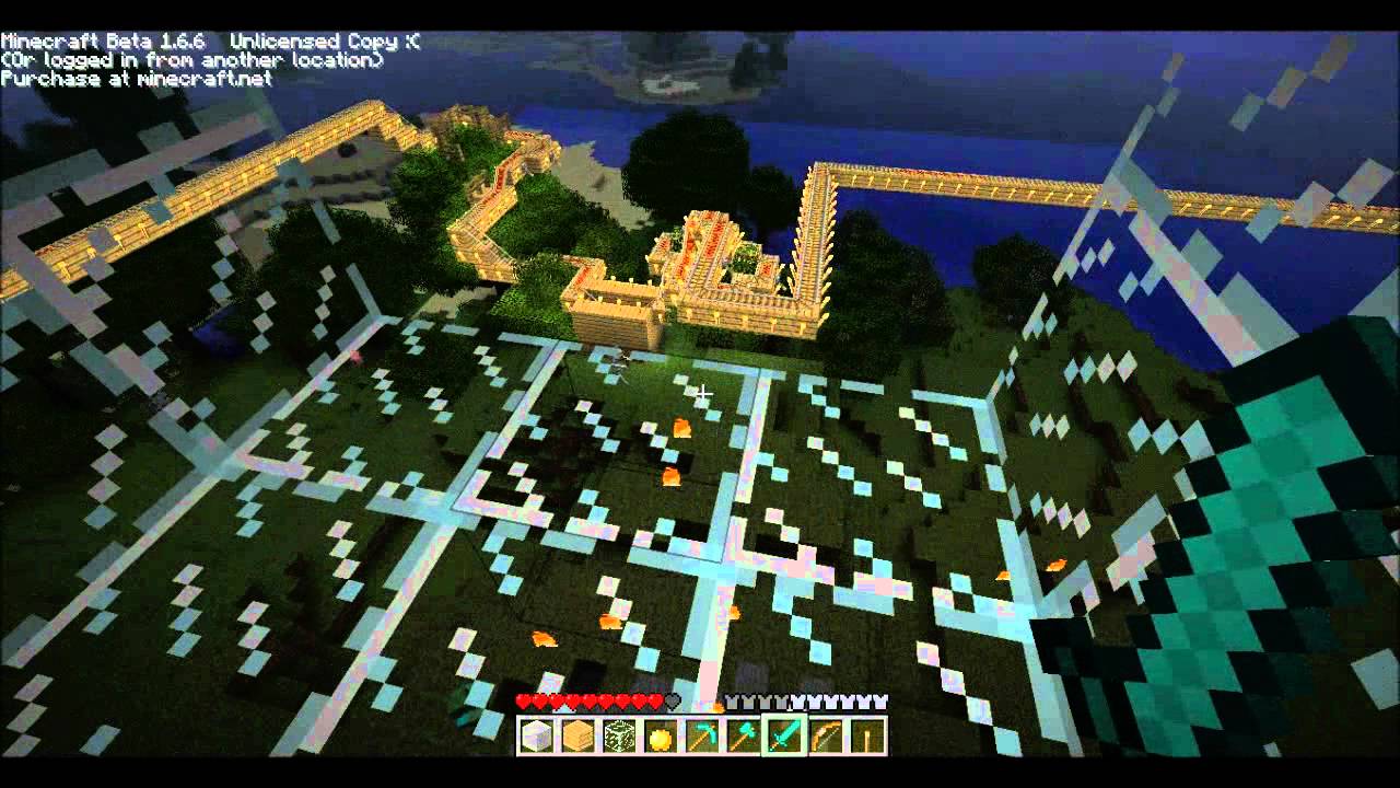 Minecraft: Mob killer with minecart system [BETA] - YouTube