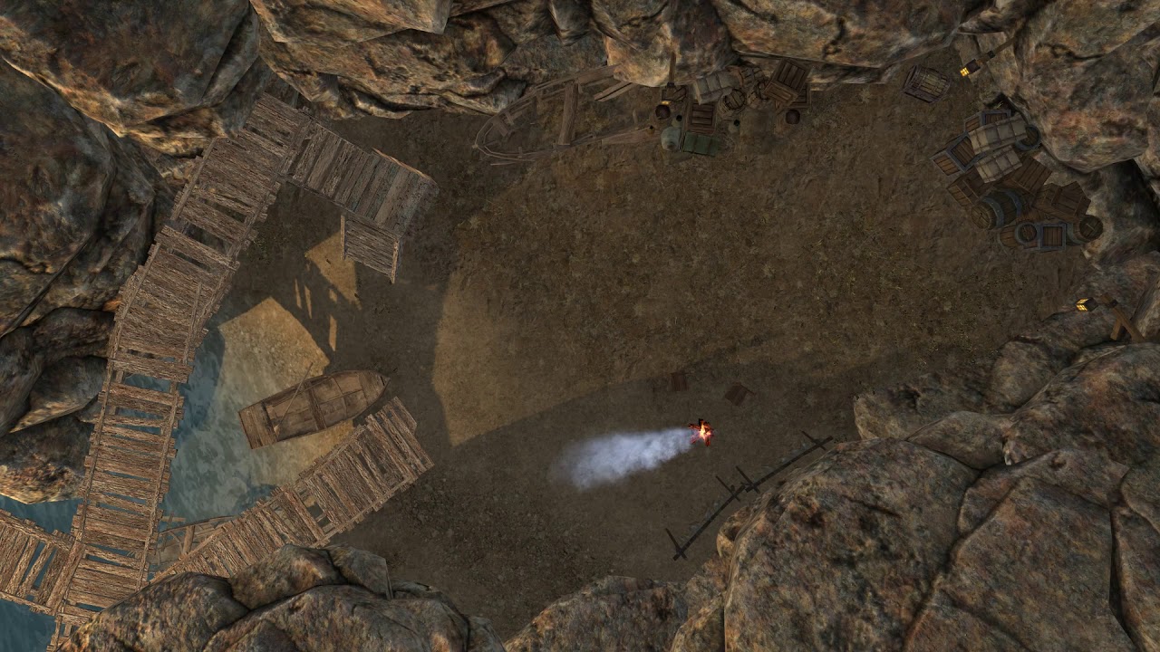 D&D Animated Encounter Battle Map - Cove Cave Gridless - YouTube