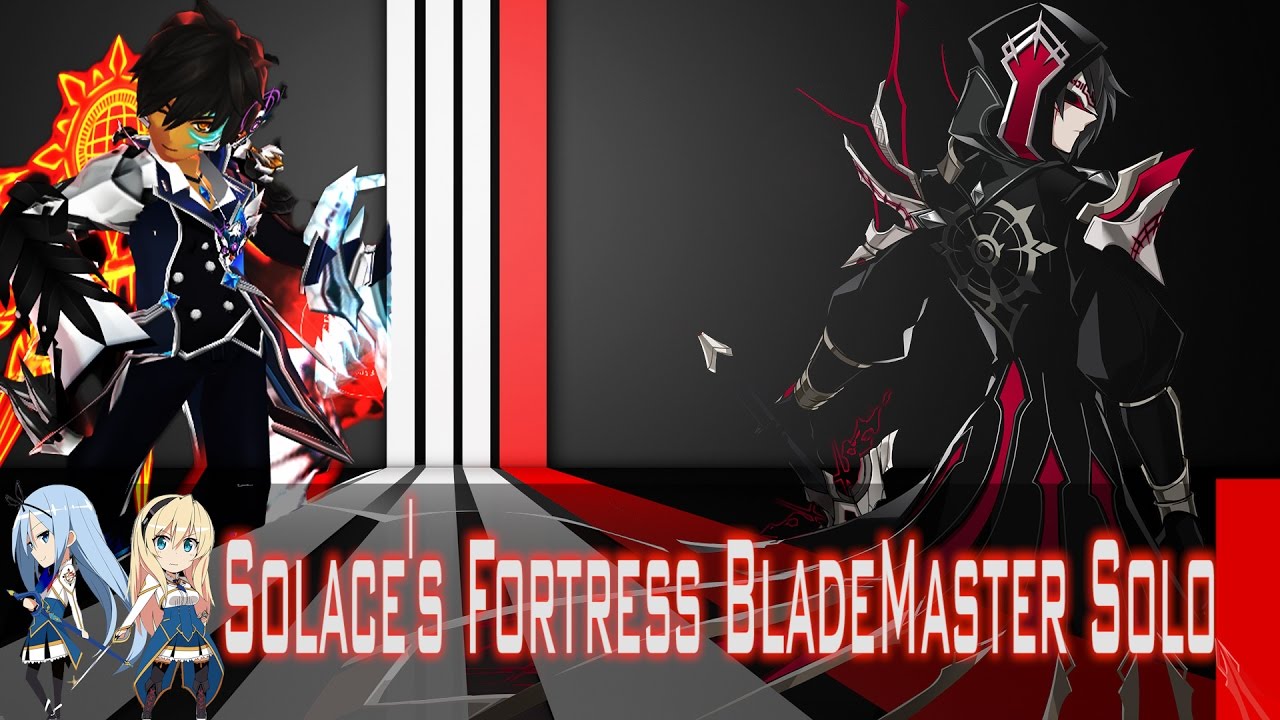[Elsword NA] 10-6 Solace's Fortress BladeMaster Solo - YouTube