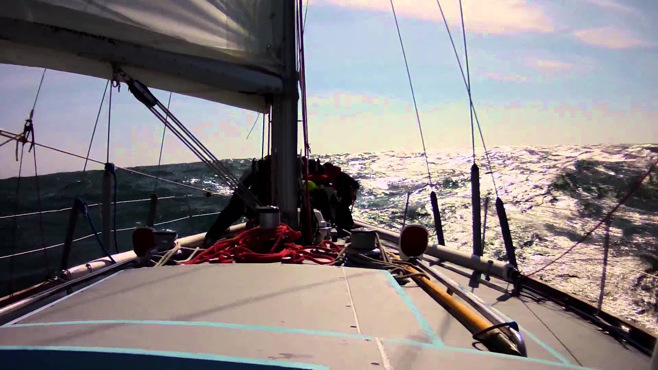 Jib Sail Change - YouTube