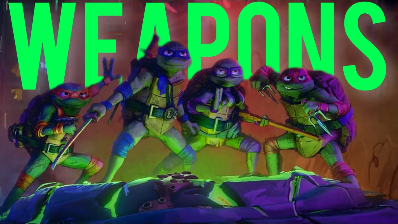 Teenage Mutant Ninja Turtles: Mutant Mayhem - Weapons - Ava Max AMV ...