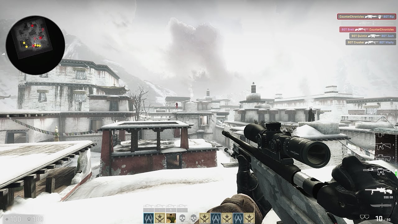 Counter-Strike: Global Offensive | ar_monastery as T | Arm Race ...