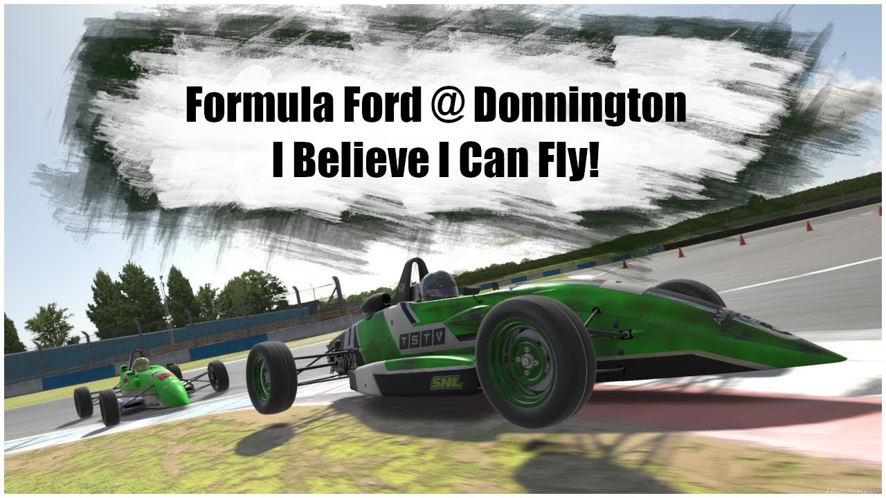 Formula Fords @ Donington - Flying Lessons! - YouTube