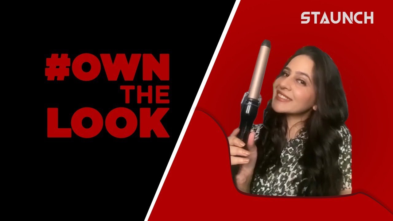 Curly Wavy hair in 5 minutes with Staunch Hair Curler SHC-1015 - YouTube