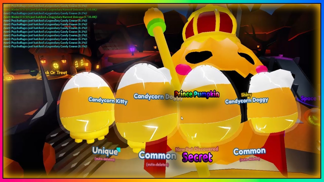 Hatching Prince Pumpkin 1/1M on Camera | Mining Simulator 2 - YouTube