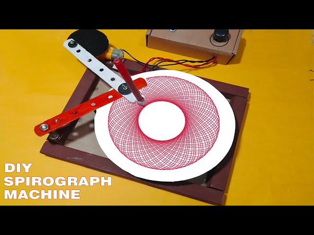 Homemade Spirograph Machine