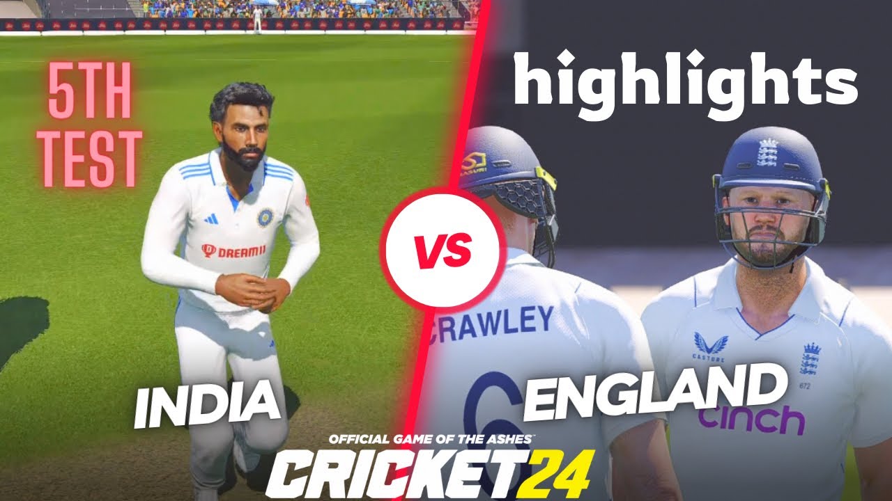 India vs england 5th test highlights | england tour of india | # ...