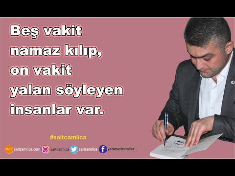 Bizim Dindar Adam Yetiştirme Mantığımız Çok Klasiktir - Sait Çamlıca