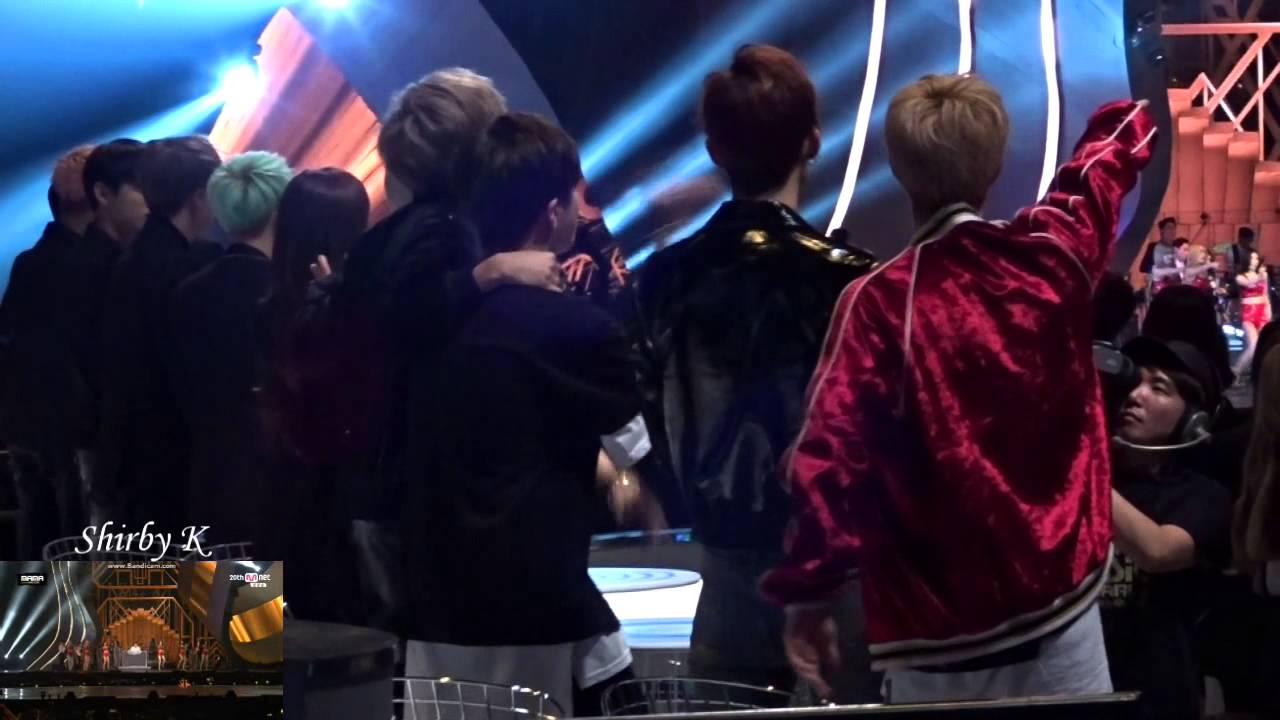 151202 MAMA -Got7's JYP performance reaction (Honey) - YouTube