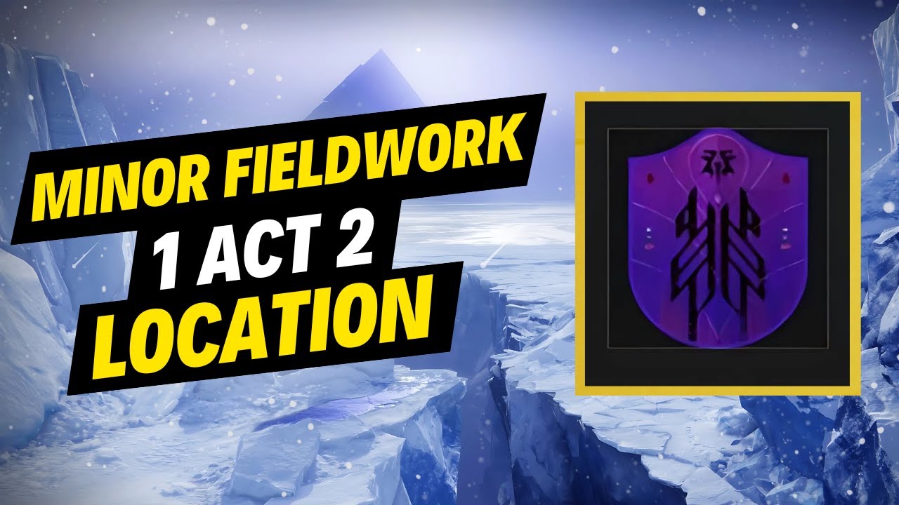 Minor Fieldwork 1 Europa Mysterious object location guide Act 2 ...