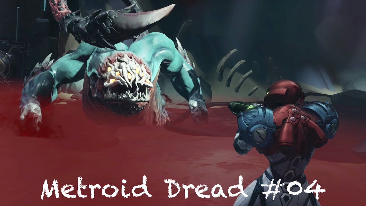 The invisible creature shows itself. Metroid Dread #04 - YouTube