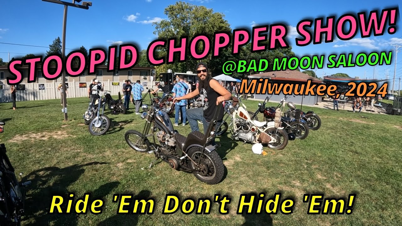 Stoopid Chopper Show Milwaukee August 2024 - YouTube