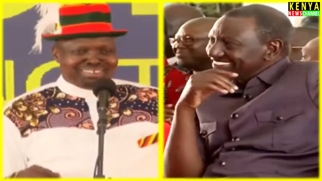 LAUGHTER as Funny MP Pkosing addresses Ruto in West Pokot - YouTube