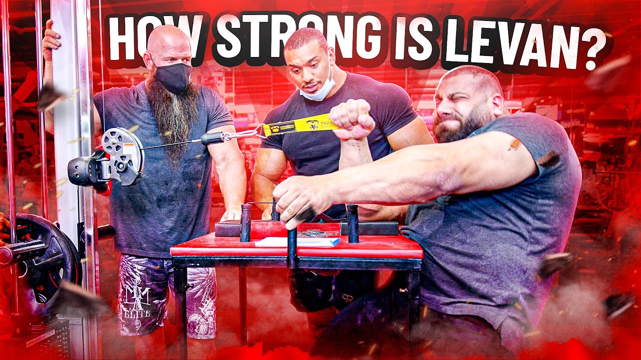 HOW STRONG IS LEVAN SAGINASHVILI? WE TEST OUR 1RM MAX IN EVERYTHING ...