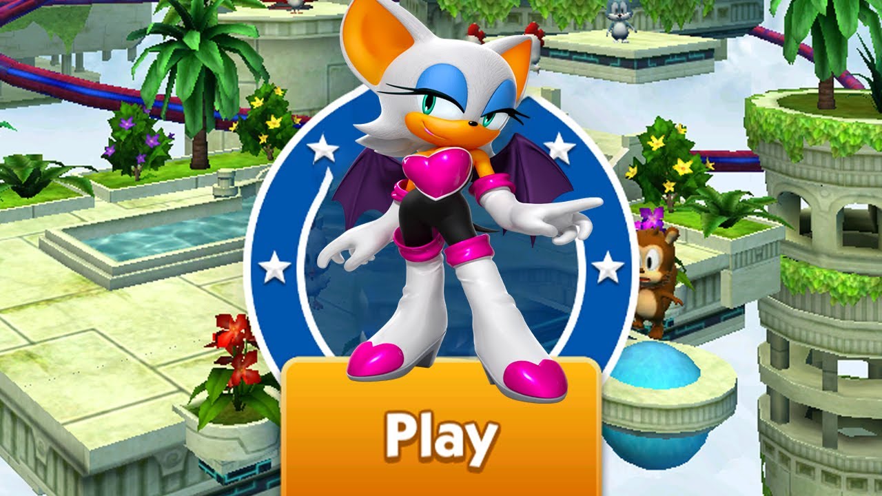 ROUGE vs OTHER CHARACTERS - Sonic Forces All Characters Sonic Race ...