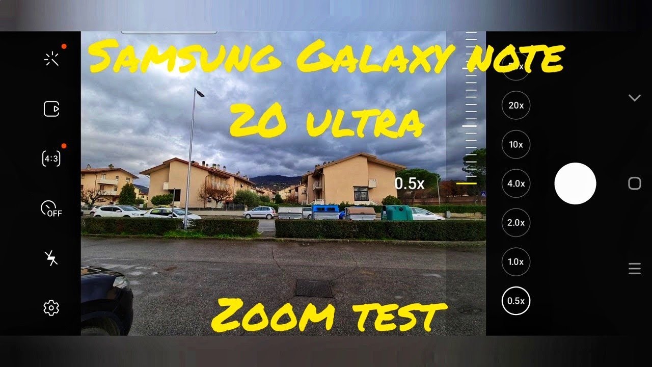 SAMSUNG GALAXY NOTE 20 ULTRA zoom test | 50X • 108Mpx | Camera - YouTube