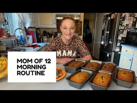 MOM OF 12 MORNING ROUTINE - YouTube