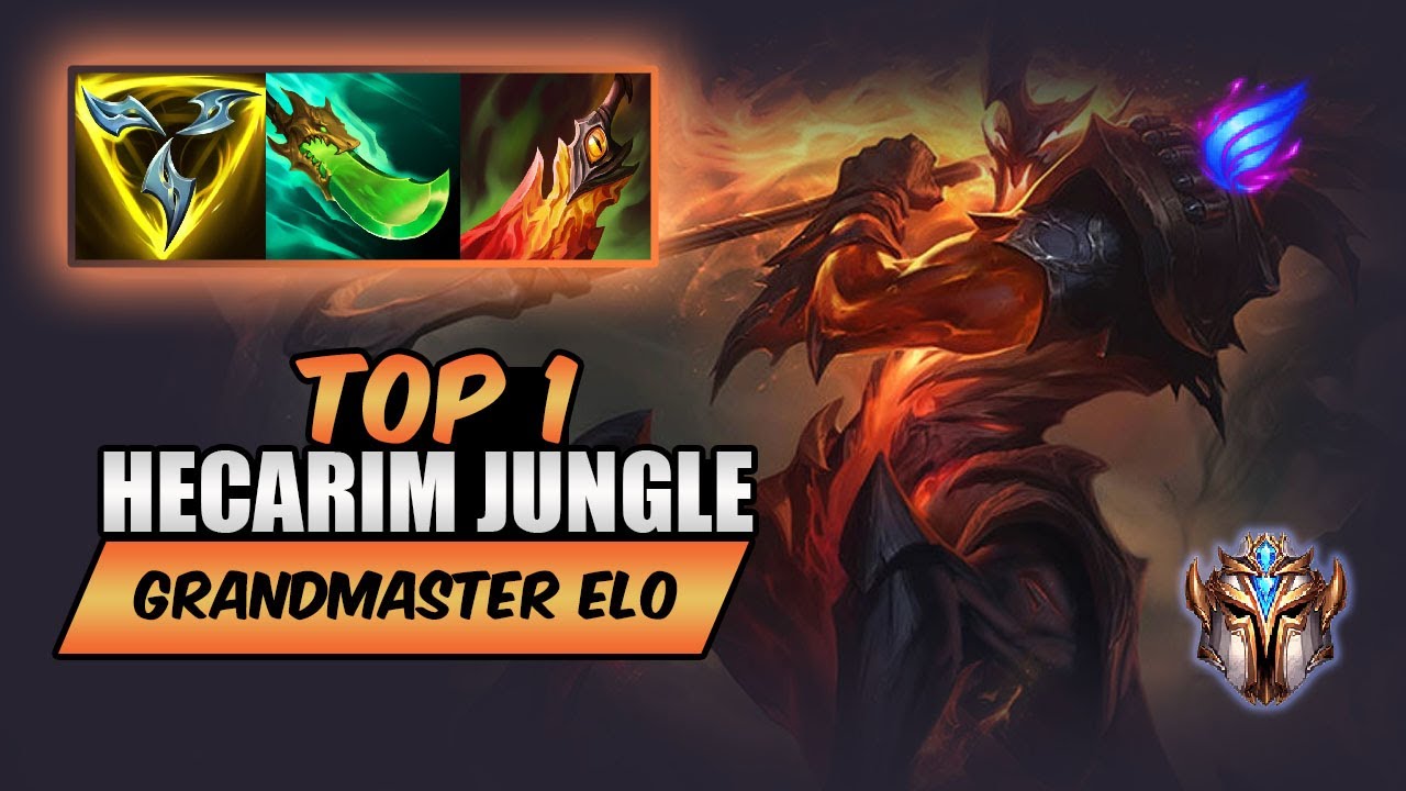Wild Rift Hecarim TOP 1 - S13 rank game + build - YouTube