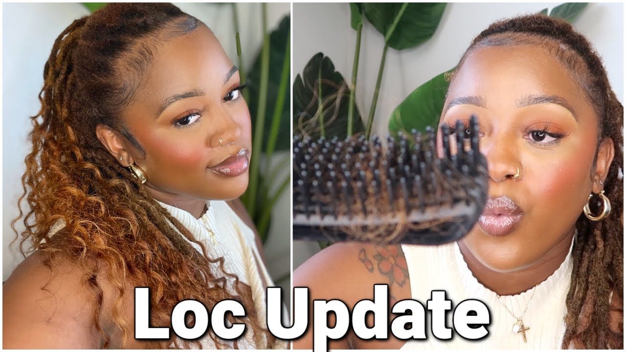 Boho Mermaid Locs | 3 Week Loc Update - YouTube