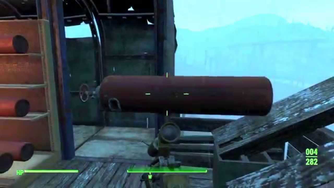 Fallout 4 launching fire extinguishers - YouTube