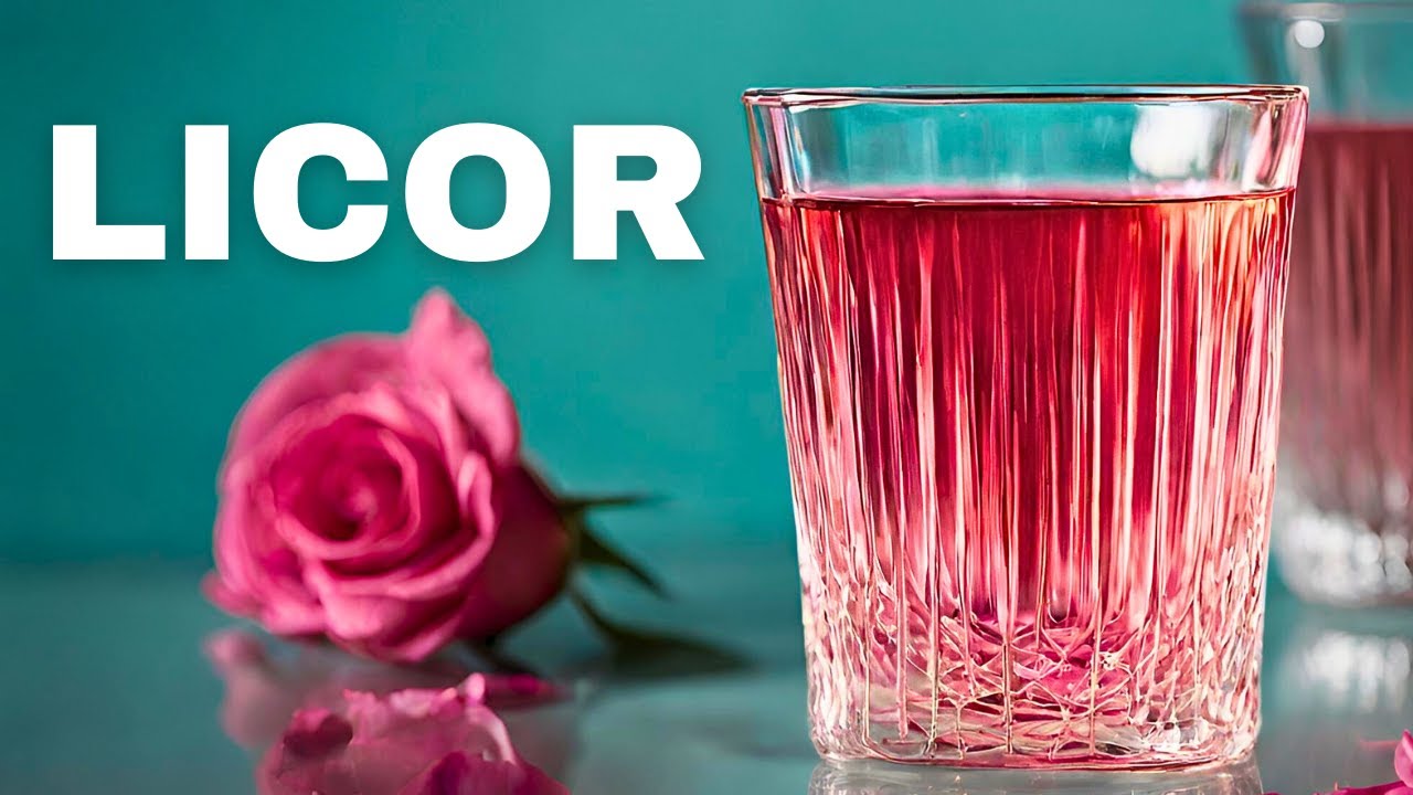 🌹Delicadeza pura - Como hacer licor de rosas casero - YouTube