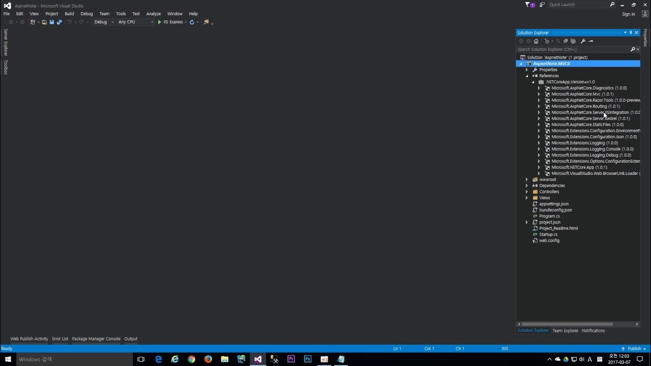 [ASP.NET MVC] 7. EntityFramework Core로 데이터베이스 생성하기 - YouTube