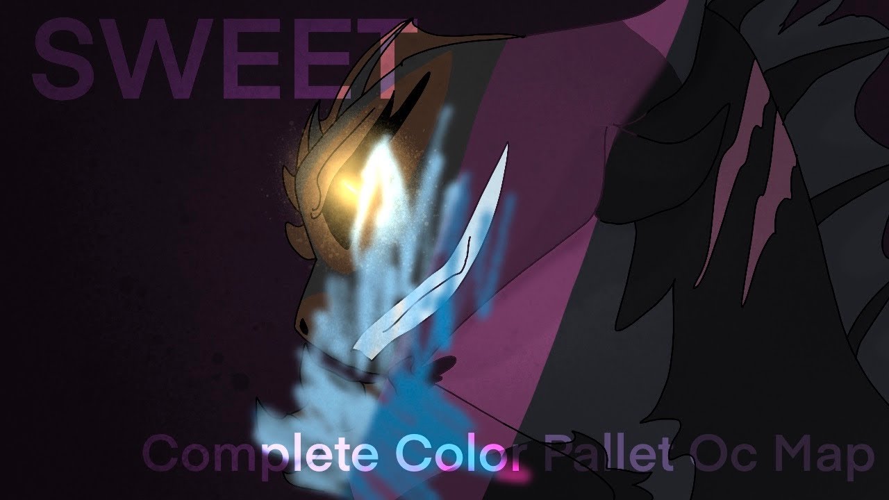 || Sweet || Complete Color Pallet Oc Map || - YouTube