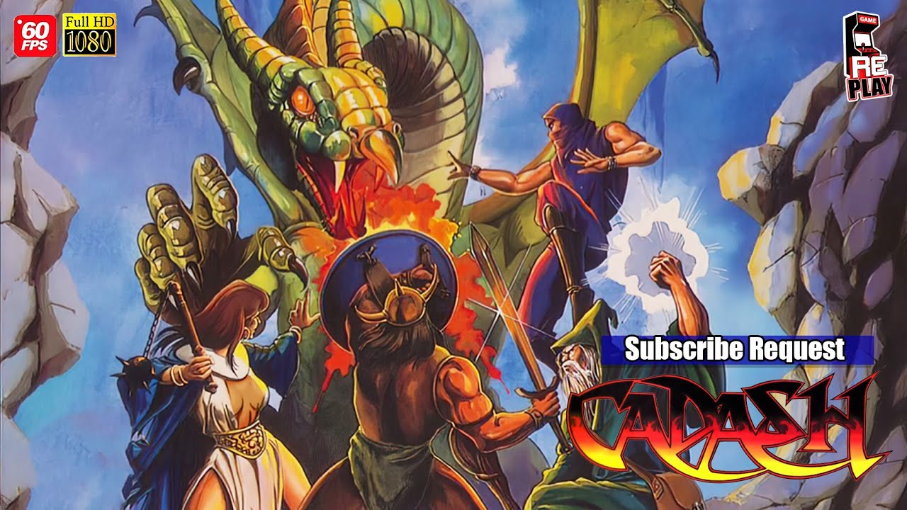 Cadash [ARCADE] - Full Gameplay Walkthrough Longplay - Full HD / カダッシュ - YouTube