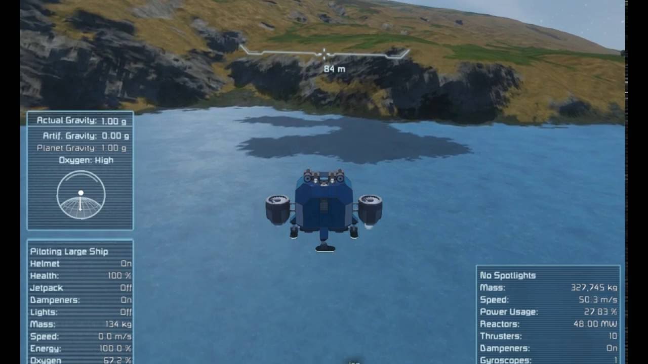 Space Engineers Tutorial - Star System Episode 01 - Landing and Setting ...