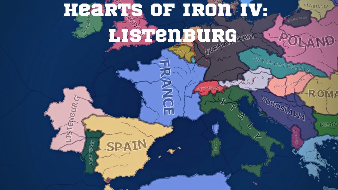 Listenburg - HOI4 Timelapse - YouTube